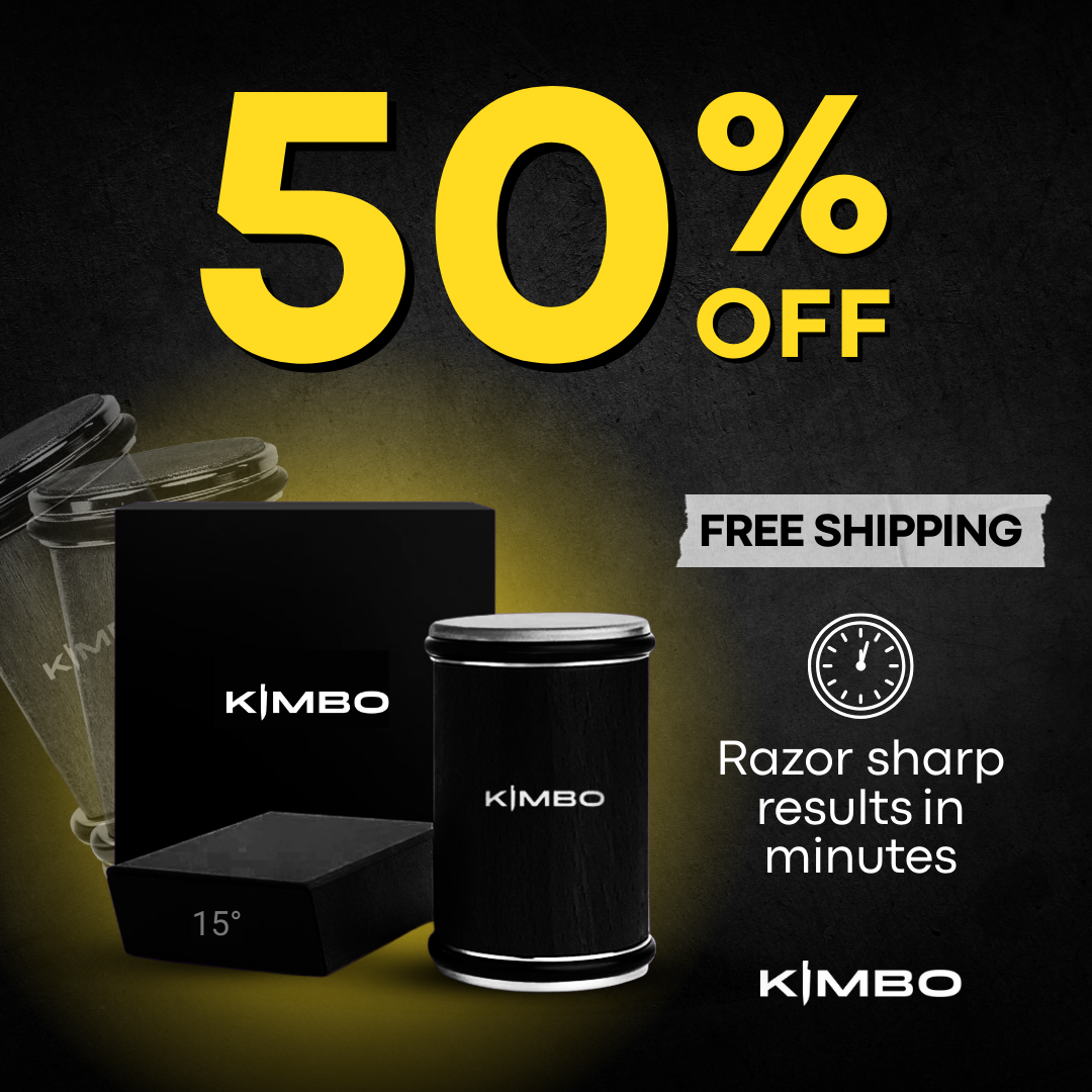 Kimbo Black Rolling Sharpener – Kimbo.official